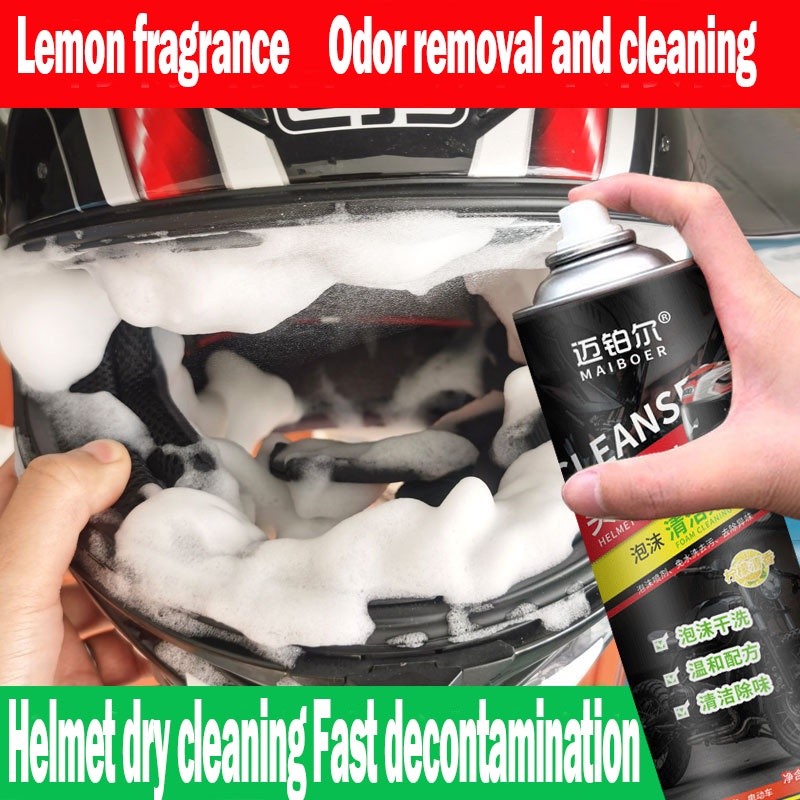 MAIBOER® Helmet Deodorizer Spray 320ml - 3-in-1 Cleaner & Freshener for ...