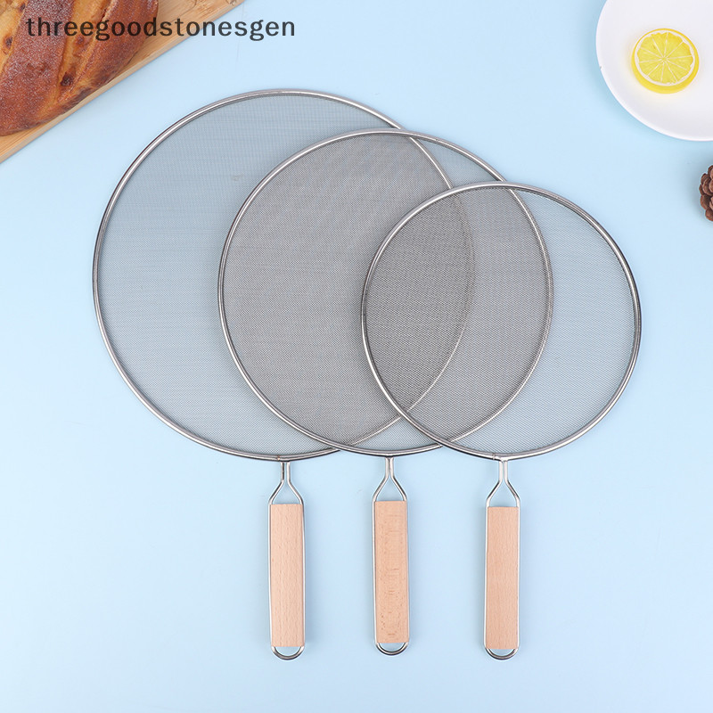 TGS Cooking Frying Stainless Steel Anti Splatter Guard Oil Net Grease ...