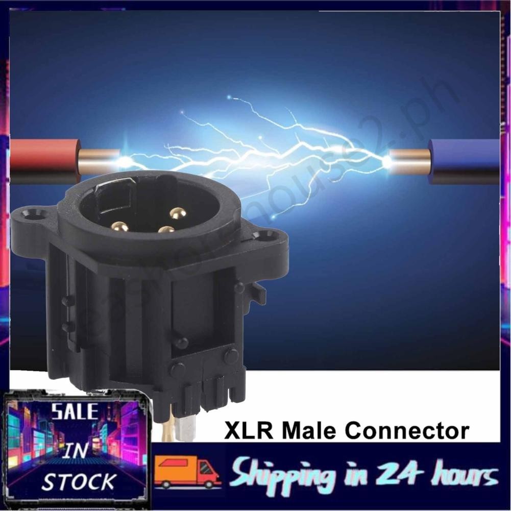 Seashorehouse2 3 Core Connector XLR Male Socket For Parts | Shopee ...