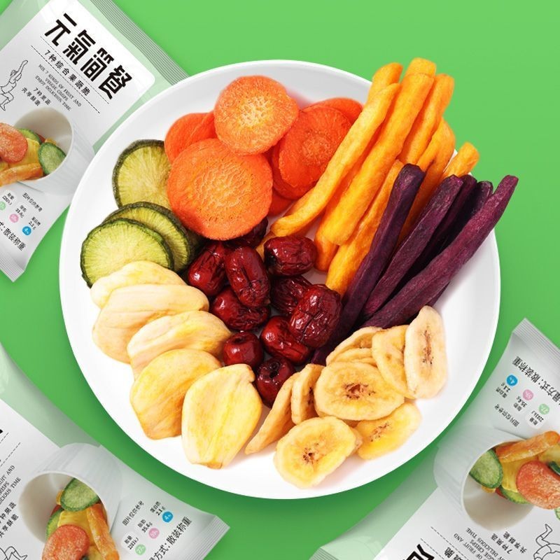 Mr Squirrel Vegetable Chips 12 in 1 Dried Fruits and Vegetables Chips ...