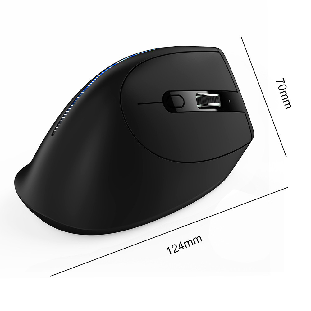 ZELOTES Ergonomic Vertical Mouse 2400 DPI Adjustable F-36A 2.4G ...