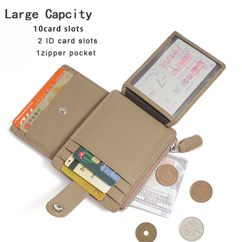 Minimalist Card Bag For Women Ultra-Thin Multi Slot Small Wallet ...