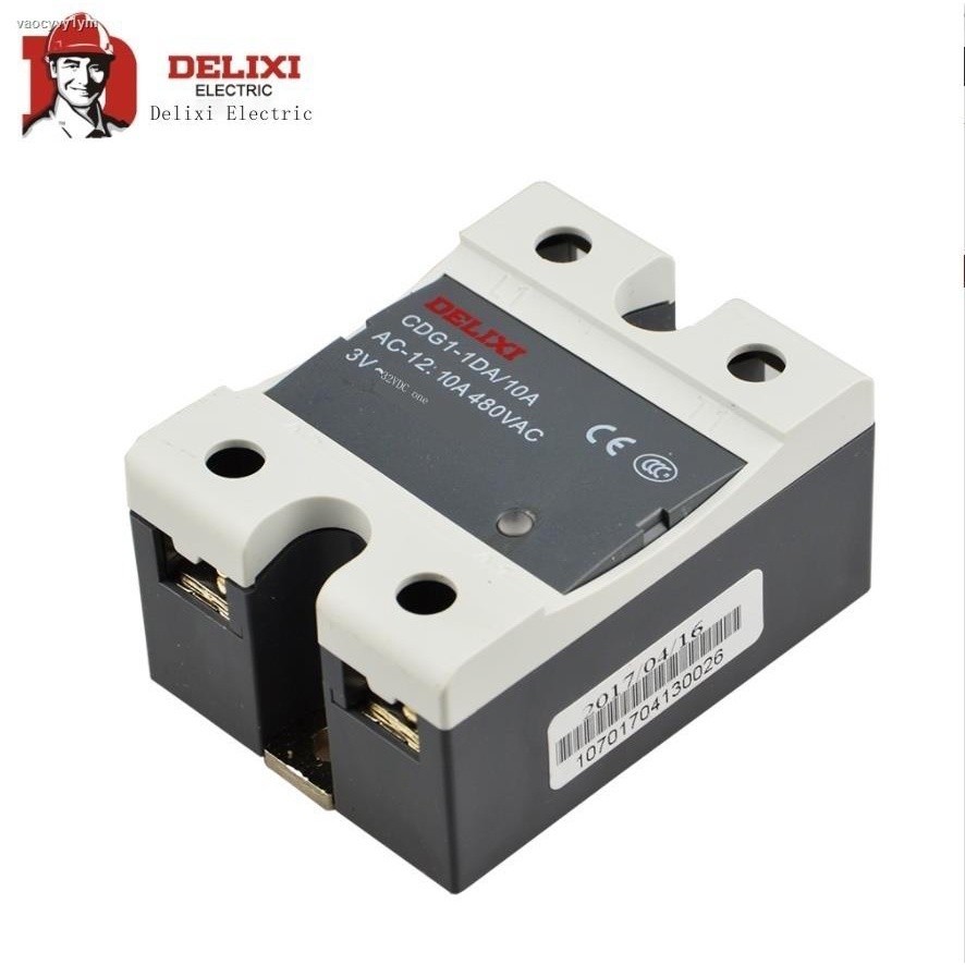 COD/Delixi solid state relay ssr CDG1-1DA 10A small solid state relay DC control AC | Shopee ...