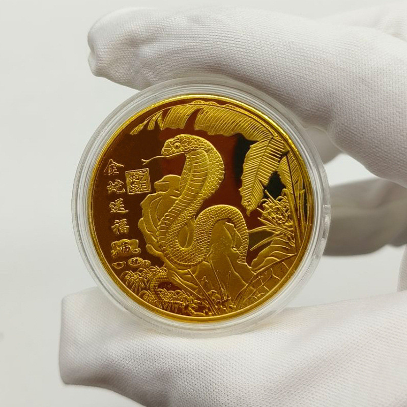 2025 Year of the Snake Commemorative Medal Metal Crafts Meeting Reviews ...