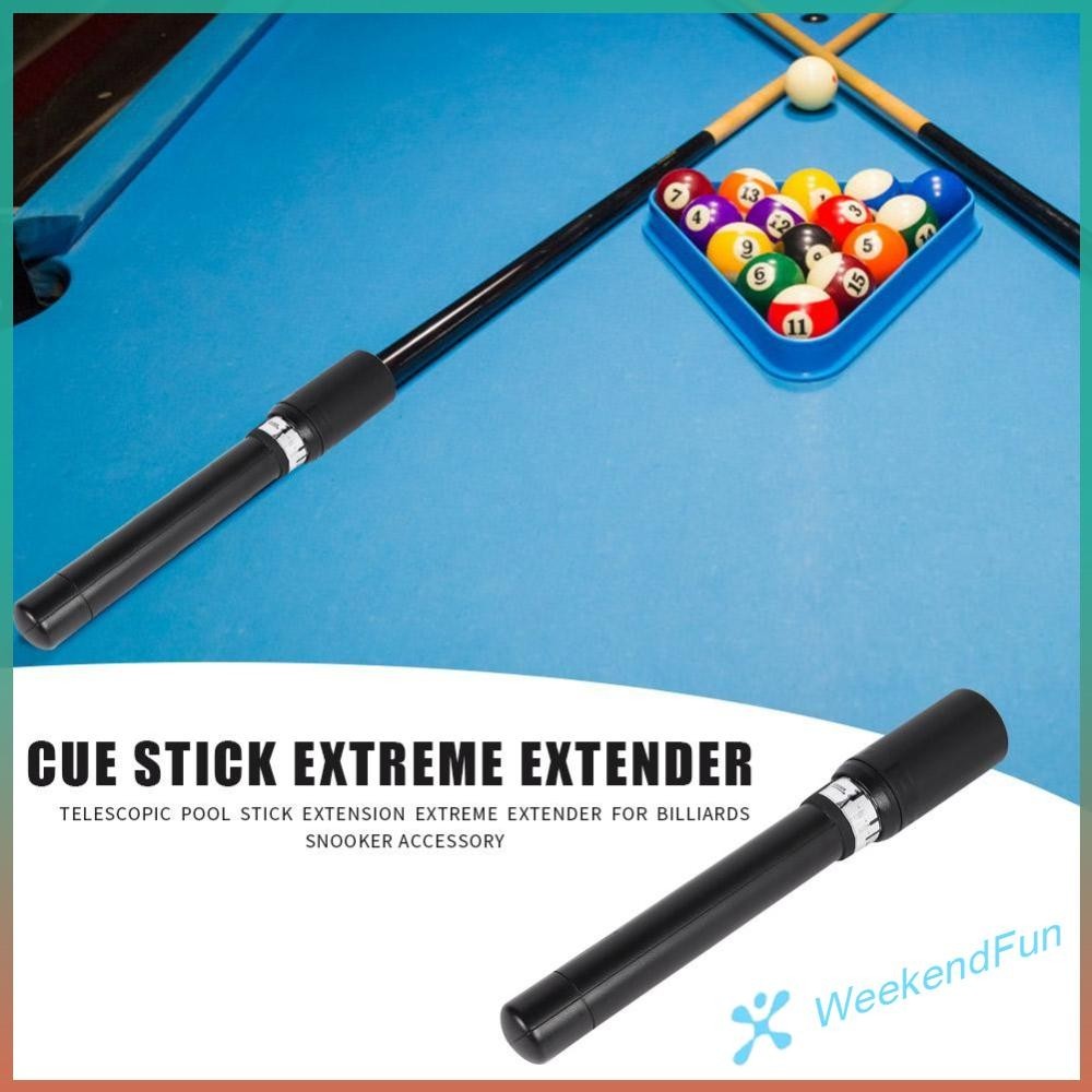 WE★ Telescopic Pool Cue Stick Extension Extreme Extender for Billiards ...