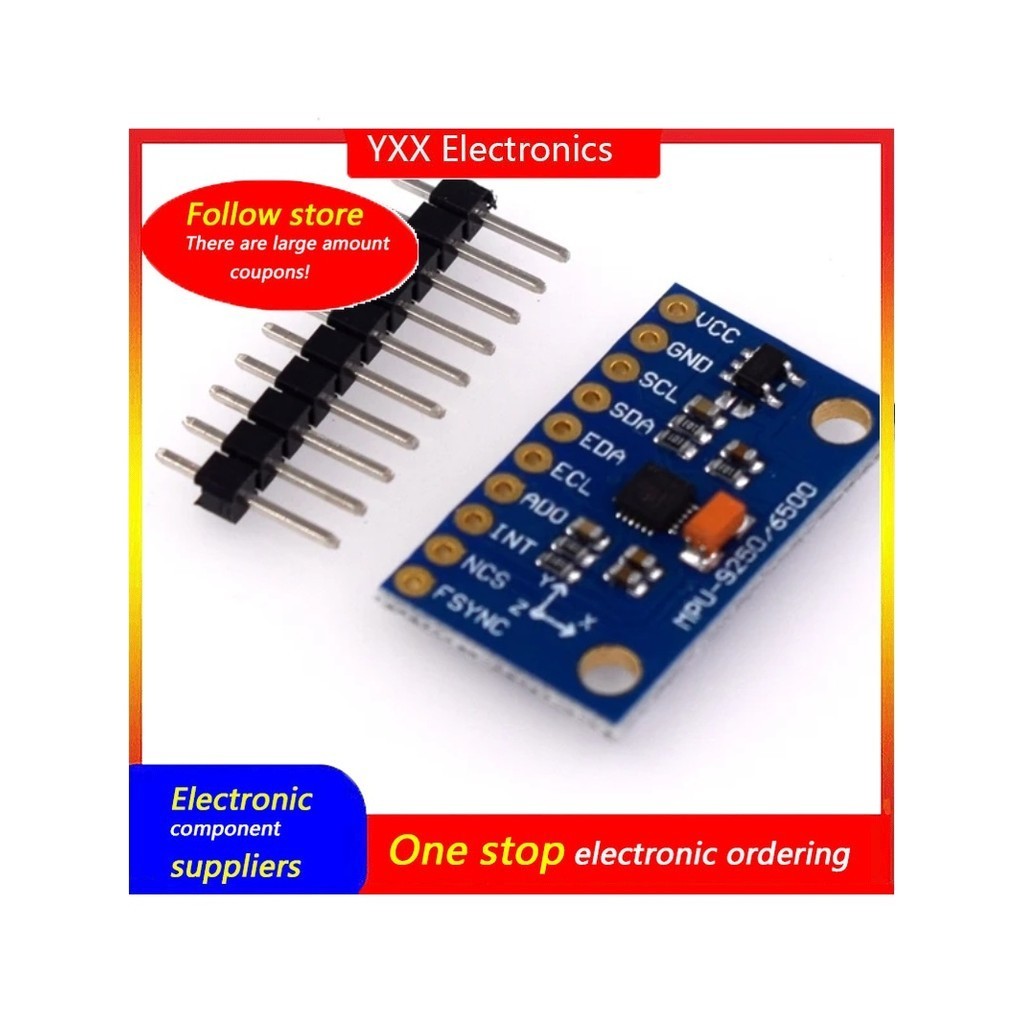 Gy-9255 Nine-Axis Posture Three-Axis Electronic Compass Acceleration ...