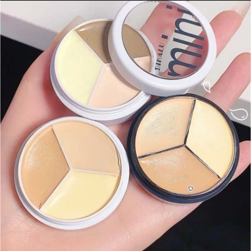 3 Colors Concealer Concealer Concealer Palette Cover Face Spots Acne ...