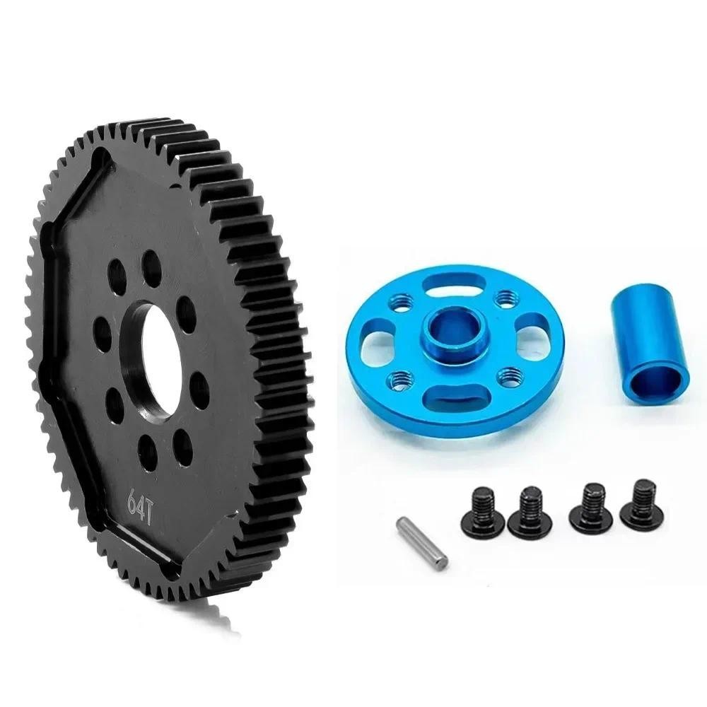Metal 63T 64T 66T 68T 71T 54500 Spur Gear and Gear Mount High Speed ...