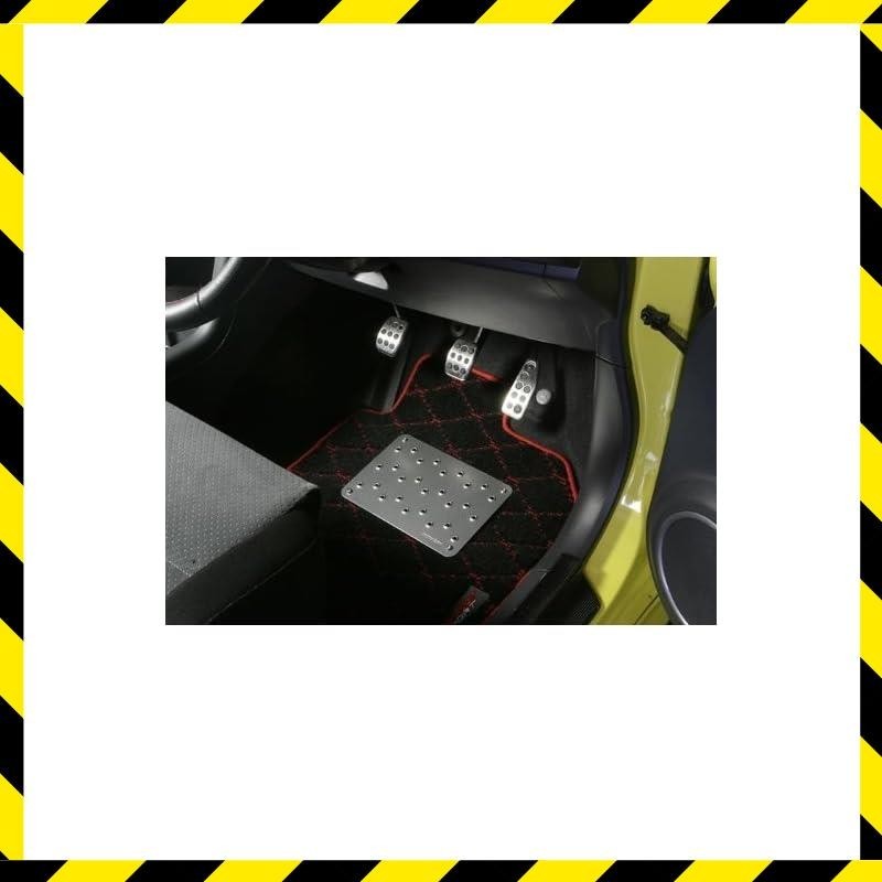 MONSTER SPORT Aluminum Heel Plate Clear Almite Universal 848100-0000M ...