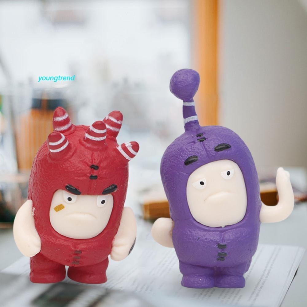 7PCS/SET Mini Model Cartoon Toy Oddbods Collectible Model 4CM for ...