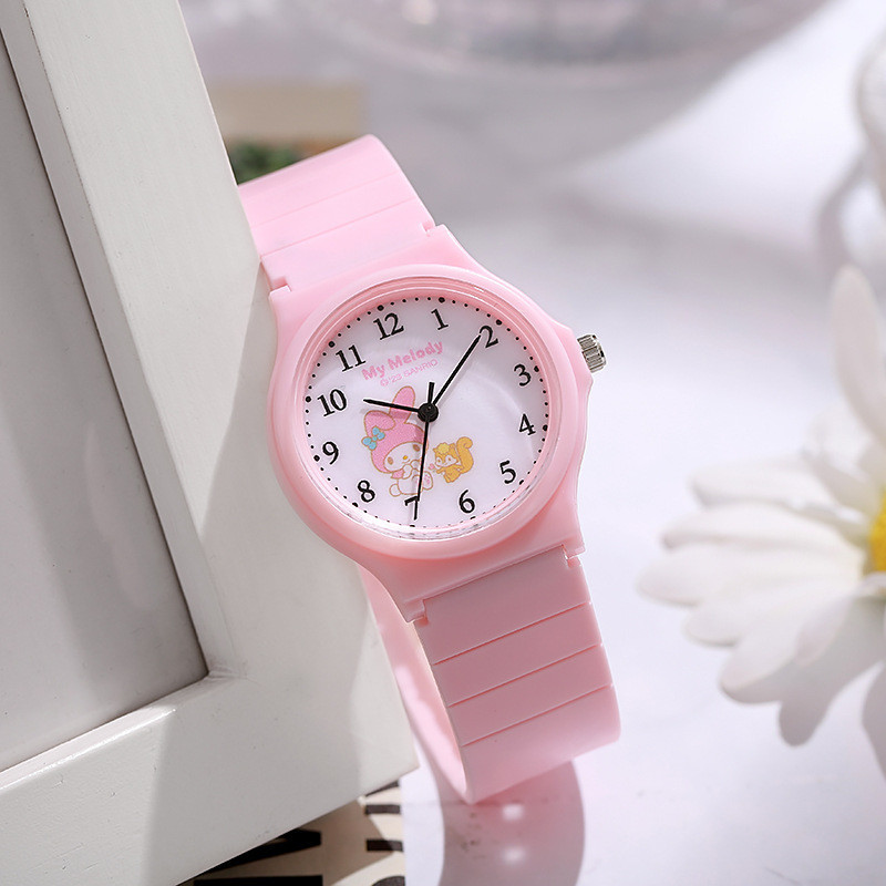 Sanrio Kuromoi Kids Cute Quartz Watch Kids Simple Round Dial Watches ...