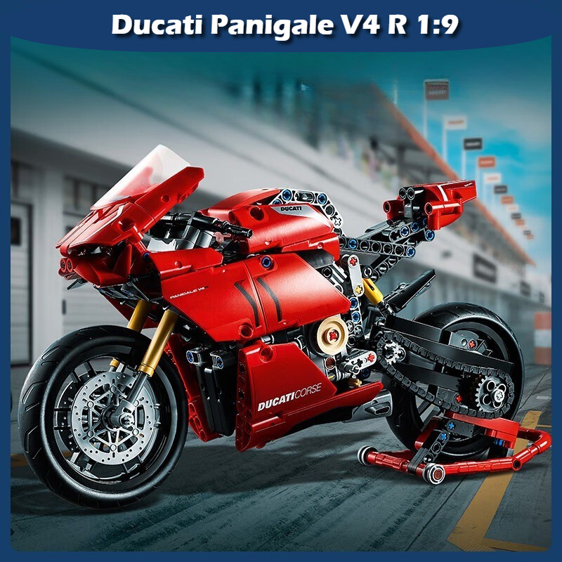 42107 motorcycle series building block toys Ducati Panigale V4 R 1:9 ...