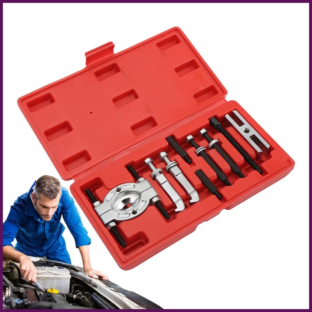 Bearing Puller Kit 9X Heavy Duty Inner Bearing Puller Splitter Bearing ...