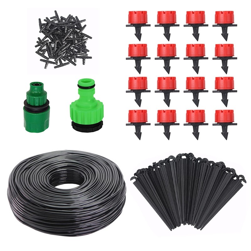 5/15/25m Drip Irrigation System DIY Automatic Watering Kits Greenhouse ...