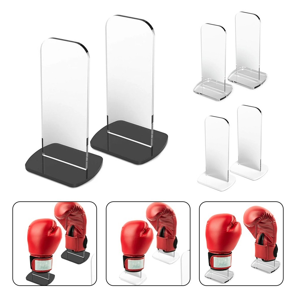 Fashionstyle 2pcs Boxing Gloves Display Rack Acrylic Gloves Storage ...