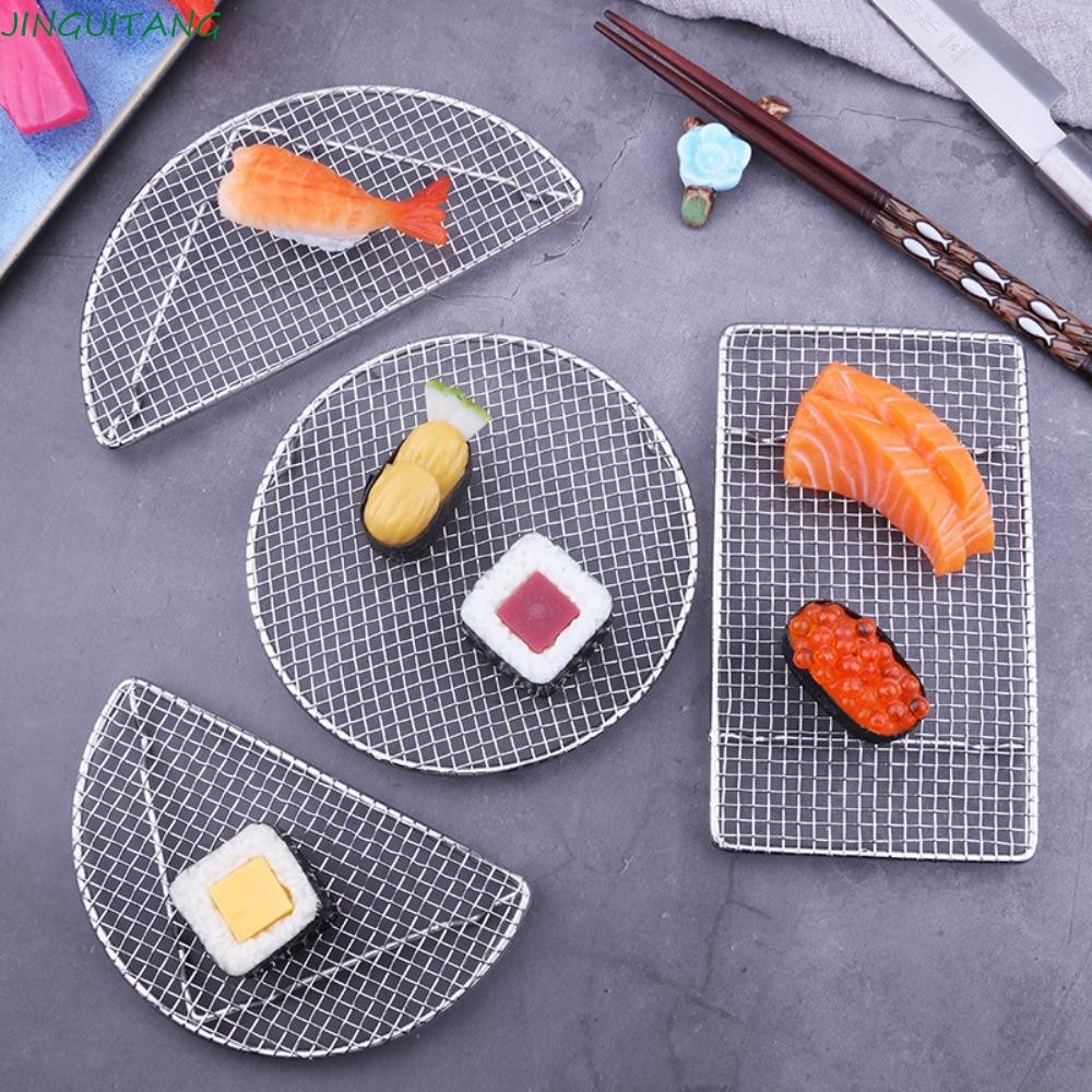 JINGUITANG Tempura Frying Net, Stainless Steel Semi -circular/Round ...