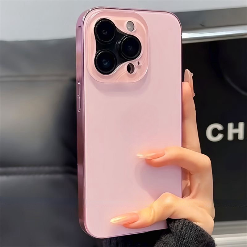 New Triangle camera Luxury Crystal lens Titanium Case For iP iPhone 11 ...