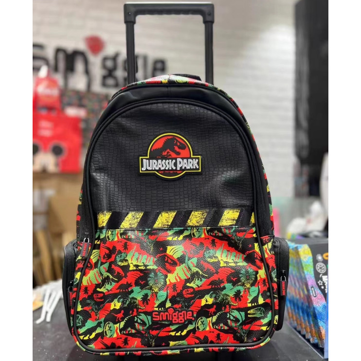 Australia smiggle Jurassic Park Trolley Schoolbag Primary Middle School ...