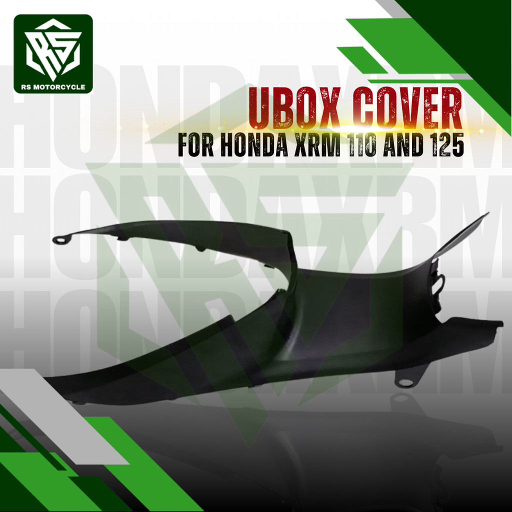 [RS MOTORCYCLE] MOTORCYCLE FAIRINGS UBOX COVER XRM 110/125 | Shopee ...