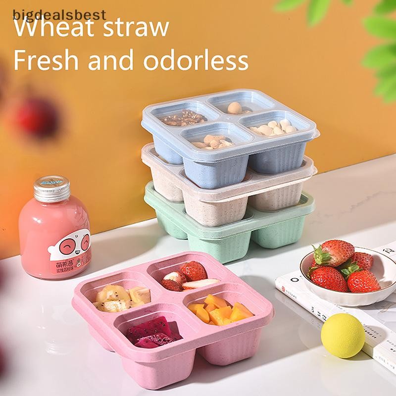 BDB Snack Box With Four Transparent Covers, Snack Plate With Dried ...