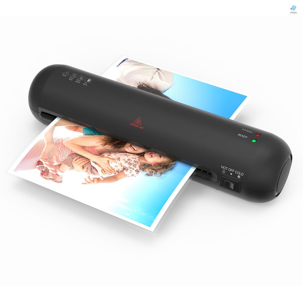 Desktop Laminator Machine Set A4 Size Hot and Cold Lamination 2 Roller ...