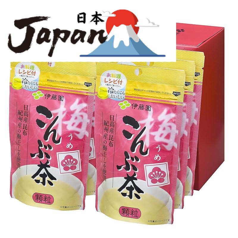 【import from Japan】Ito En Ume Konbu Tea 55g x 6 bottles Ito En Konbu ...