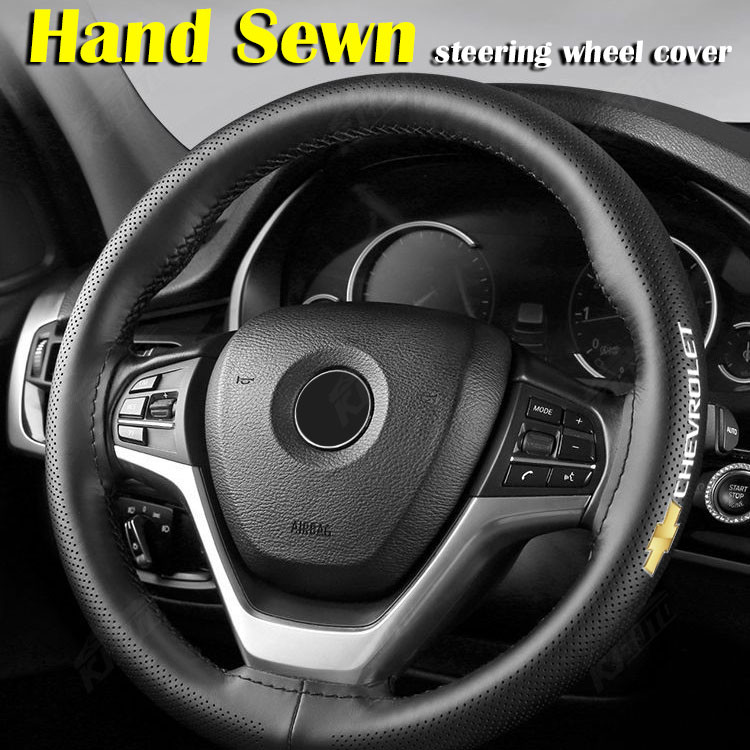 Monthly Sales 10000+ 】 Chevrolet Hand Sewn Steering Wheel Cover High ...