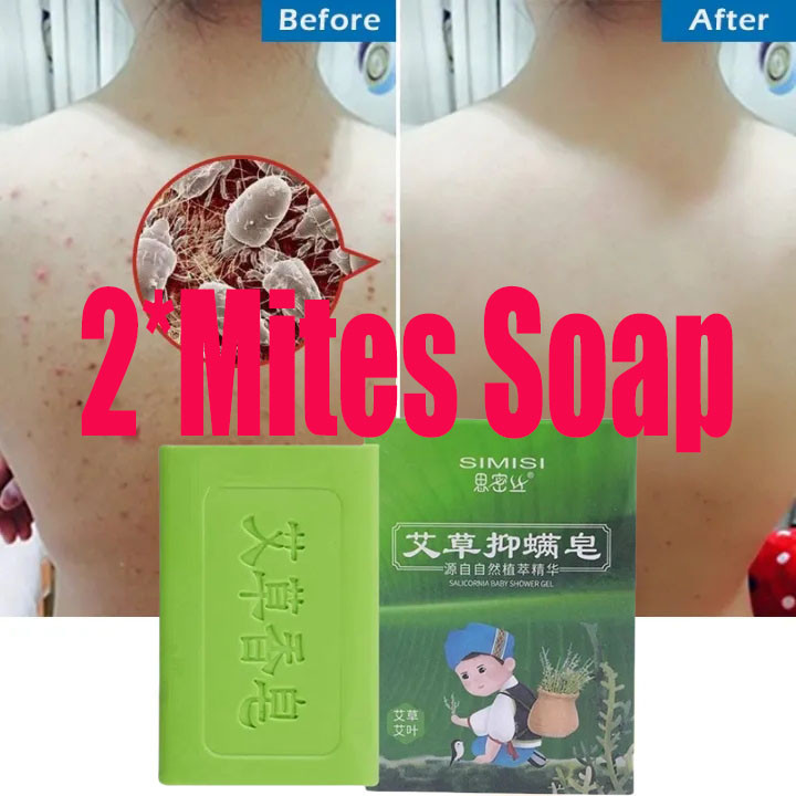 Remove Mites Soap Eczema Skin Repair Acne Psoriasis Seborrhea Anti ...