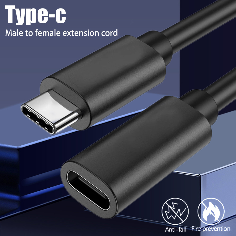 0.5m/1m Usb Data Cable - Type-c Extension Cord - Lightweight, Portable ...