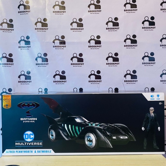 [Ready Stock] McFarlane DC MULTIVERSE VEHICLES BATMOBILE AND ALFRED ...