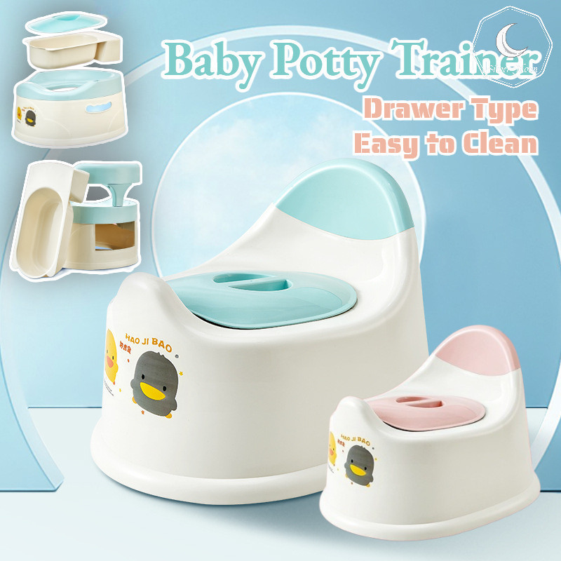 Cute Baby Potty Trainer Cartoon Toilet Kids Portable Toilet Trainer ...