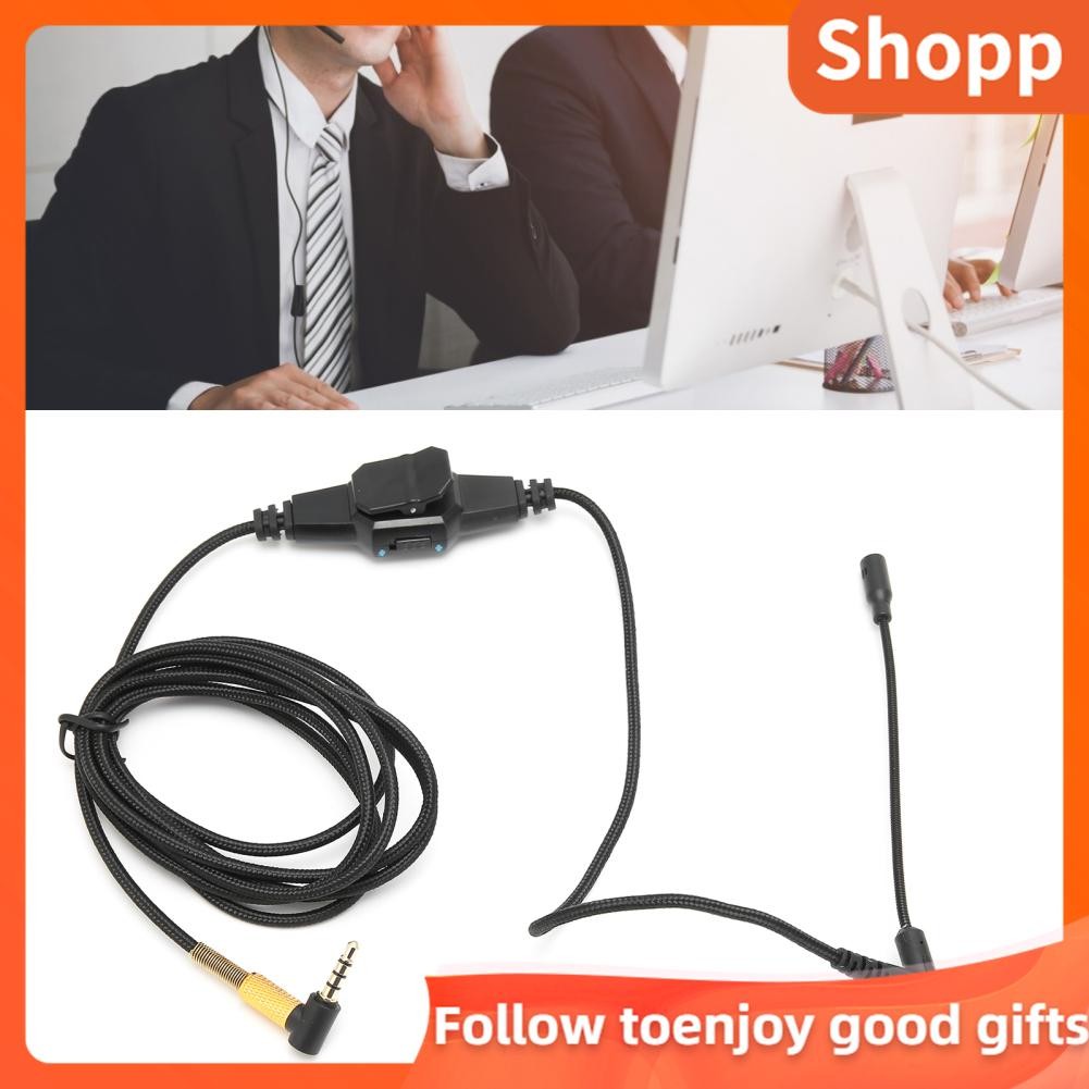 Shopp Boom Mic Cable Replace Headphone With Microphone And Volume ...