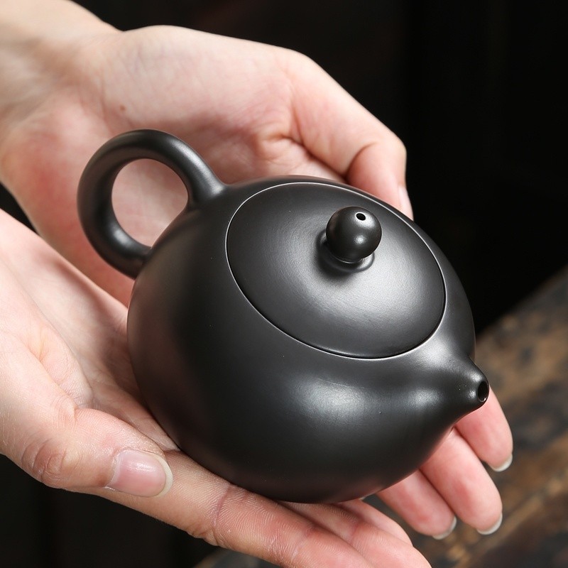 Pure Handmade Purple Clay Pot Ceramic Single Pot Teapot Household Kung ...