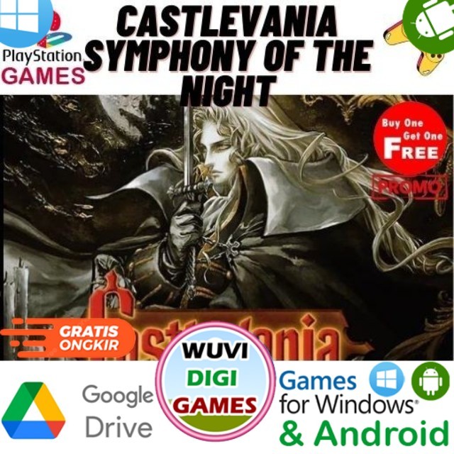 Selling PC Game Castlevania Symphony Of The Night Emulator PS1 | Can ...