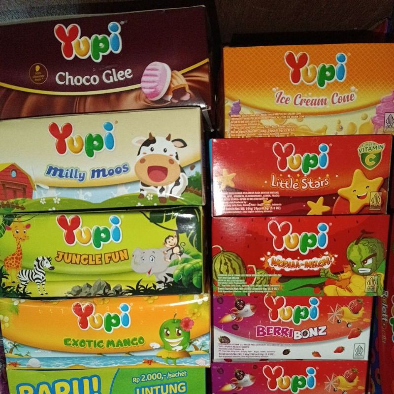Retail Yupi @ 500 contains 24 per box | Shopee Philippines