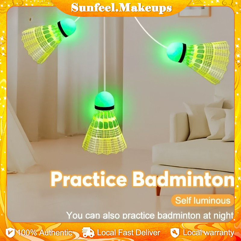 Selfstudy Badminton Trainer Set Rebound Practice Badminton Aid Tool For ...