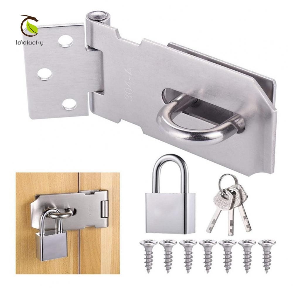 Door Clasp Clasp Hasp Door Lock Easy Install Hasp Household Shed Latch ...