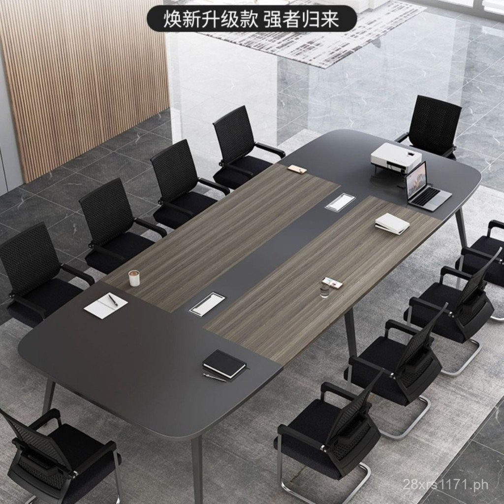 Color Block Conference Room Simple Small Negotiation Table Conference ...