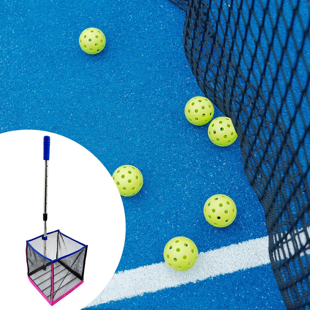 [Lzdyyh2hl] Pickleball Ball Retriever Picker Adjustable Telescopic Rod ...