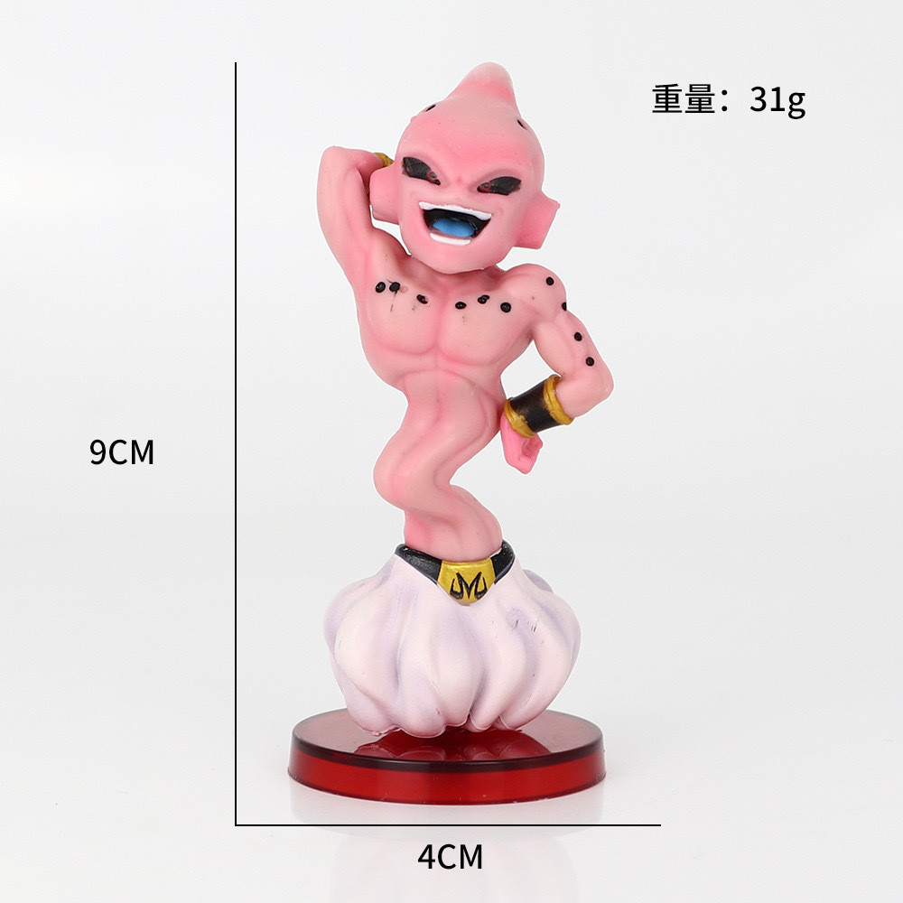 New Product#Q Dragon Ball Anime Figure Majin Buu Figurine Ornament ...