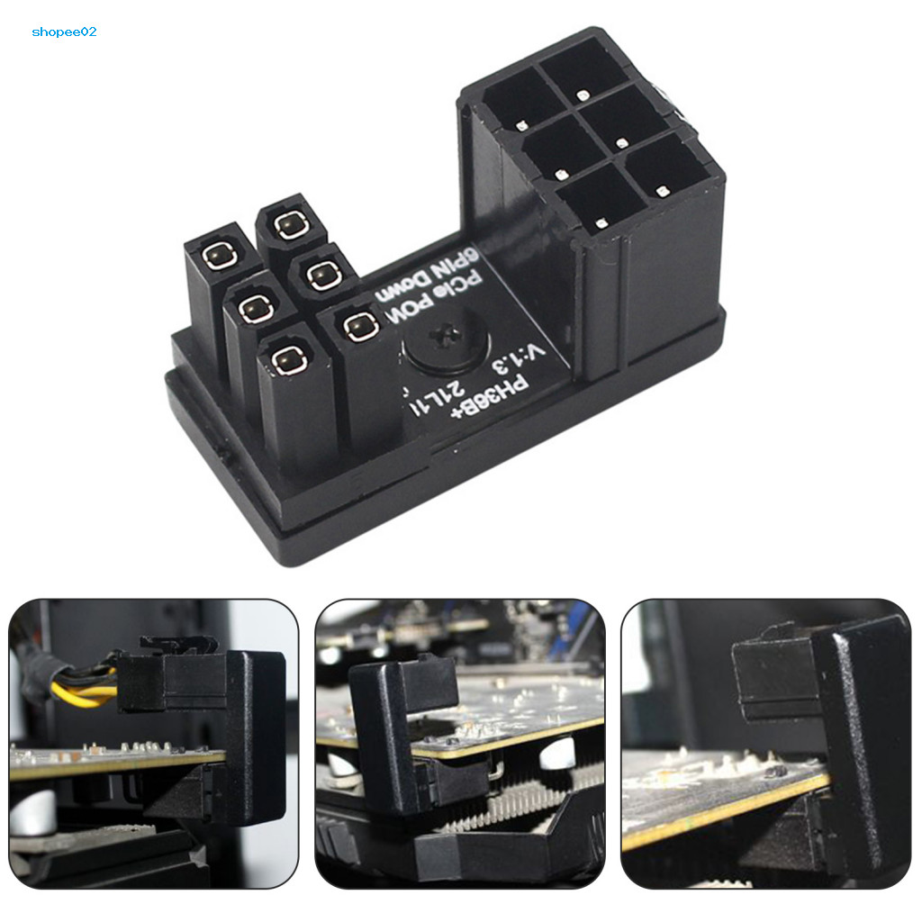 fgDijon Adapter Converter Adapter Converter 8pin 6pin Power Cord 180 ...