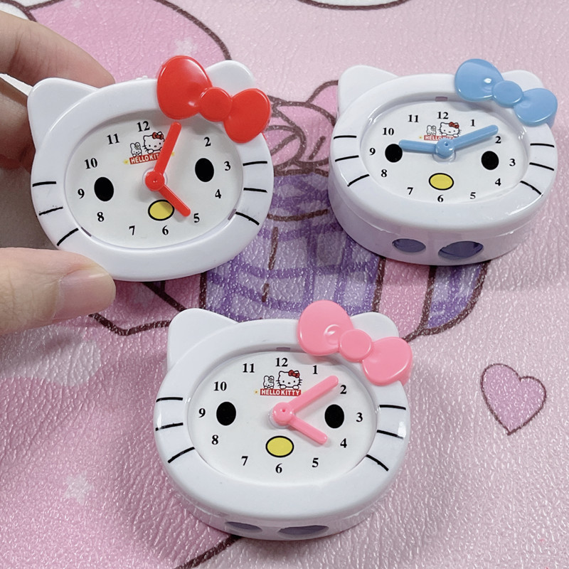 Creative Alarm Clock Shaped Pencil Sharpener kt Cat Clock Large and ...