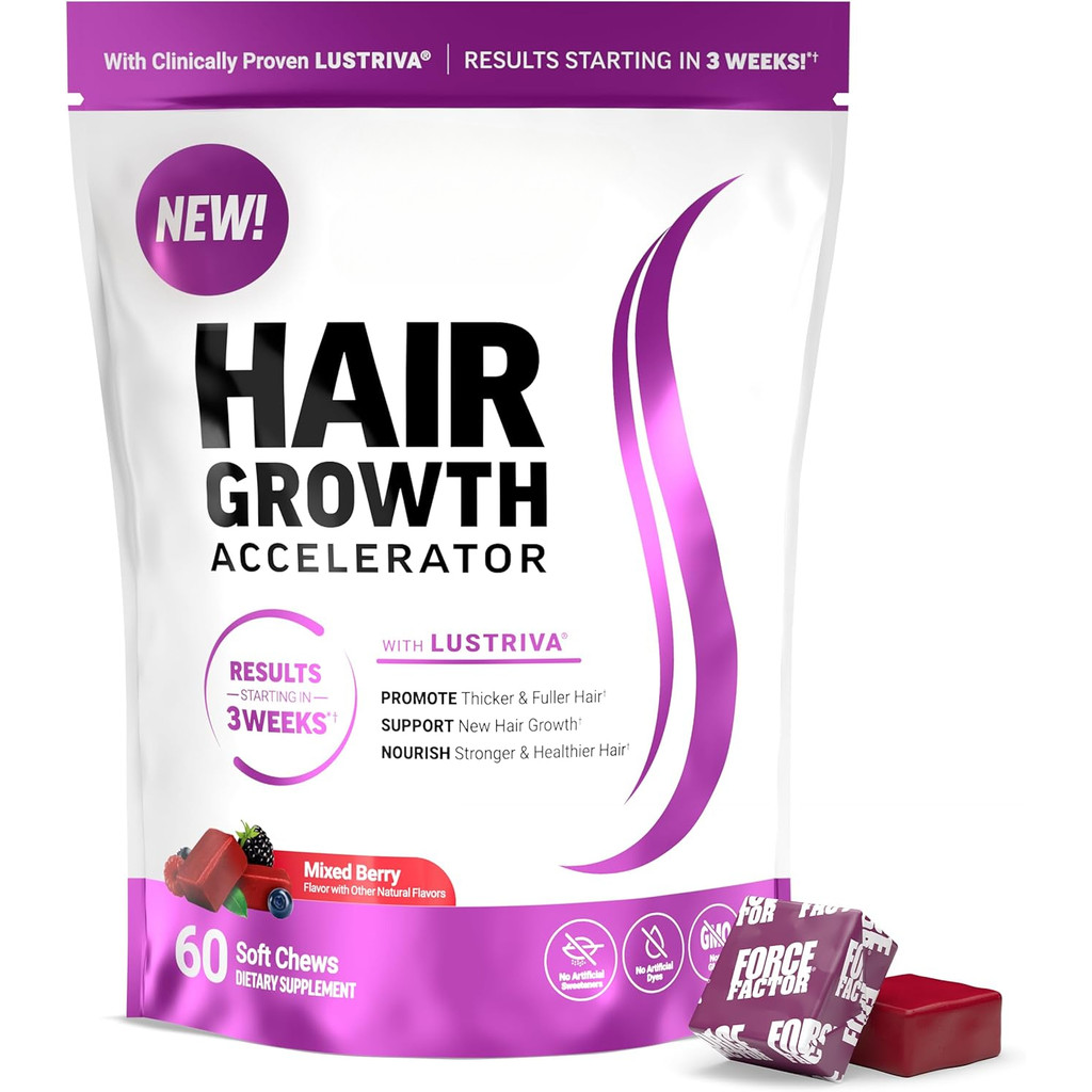 Hair Growth Promoter Soft Chewable Tablets, Used For Male And Female ...