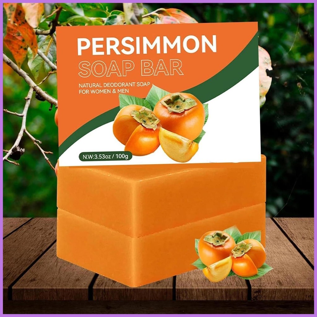 Persimmon Body Soap Bar Persimmon Soap Bar for Body Odor Control Rich ...