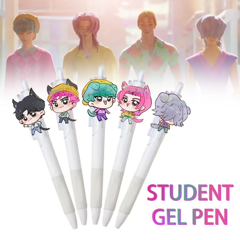 KPop Demon Hunters Neutral Pen Smooth Quick-Drying Pen Set For Office ...