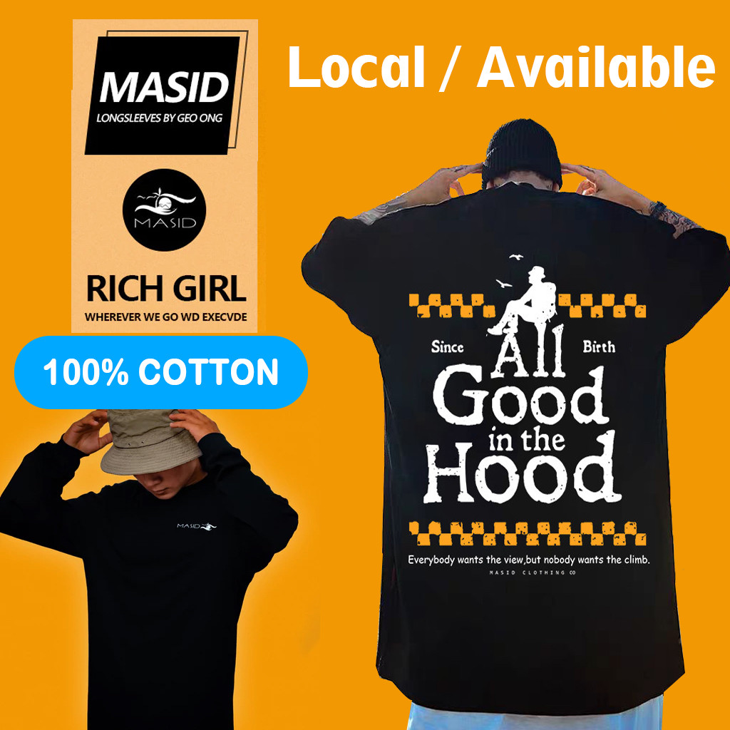 MASID CLOTHING V4 V3 By Geo Ong 100%Cotton - Men Women T-shirt Short ...