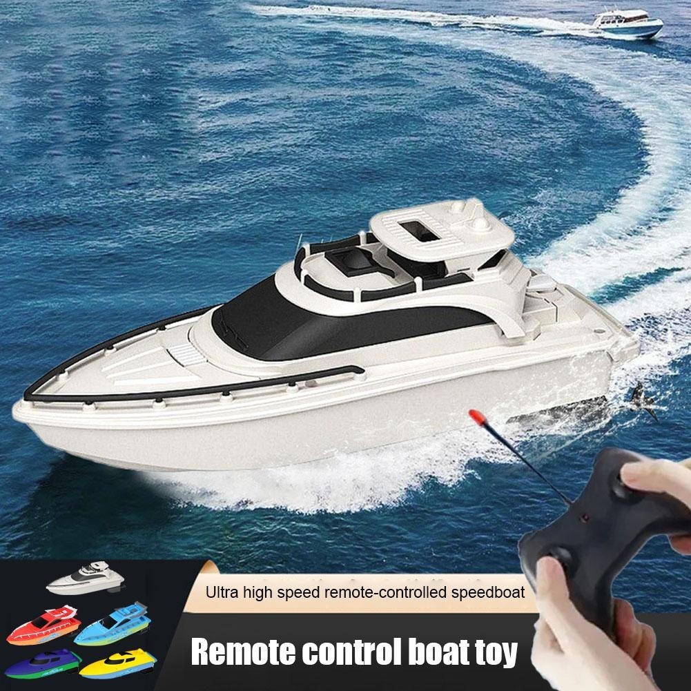Remote Control High Speed Boat Motor Motorboat Simulated Double Paddle ...