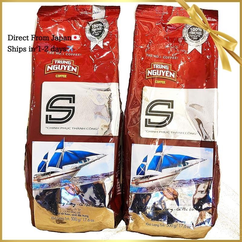 TRUNG NGUYEN CHINH PHUC S 1kg (2 bags of 500g each) medium ground Trung ...