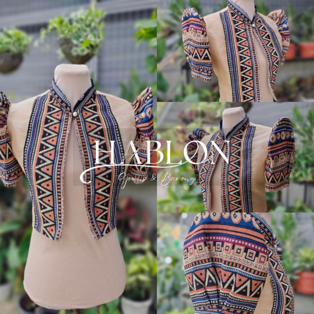HABLON II Modern Filipiñana Bolero Batik Attire for women Graduation ...