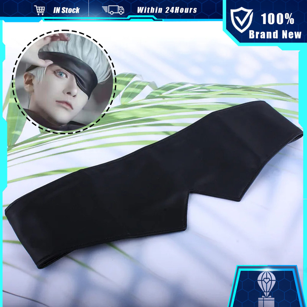 Gojo Mask Blindfold Cosplay Jujutsu Kaisen Blindfold Animation ...